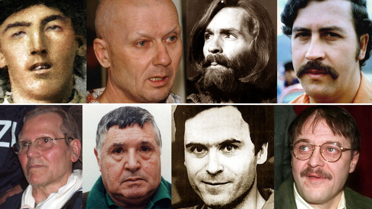 Biografie di serial killer famosi, criminali, truffatori e terroristi